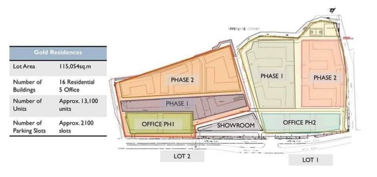 Floor Plan - Gold Residences